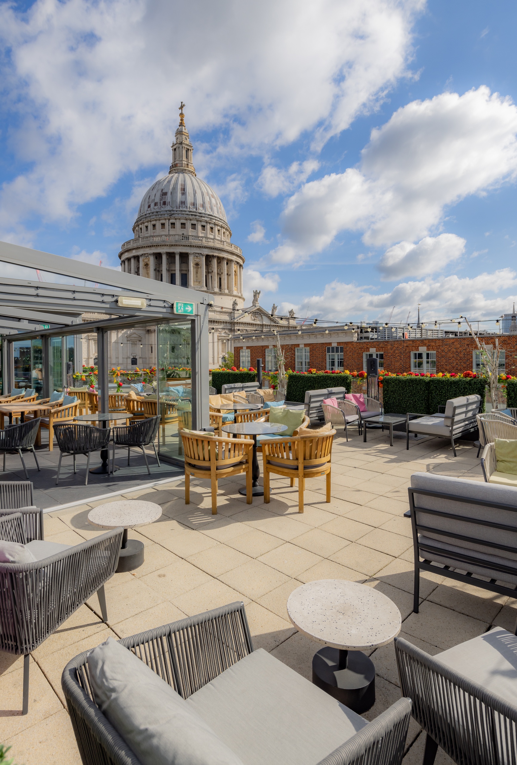 Sabine Rooftop Bar London | See The New Garden Sanctuary By St Paul's