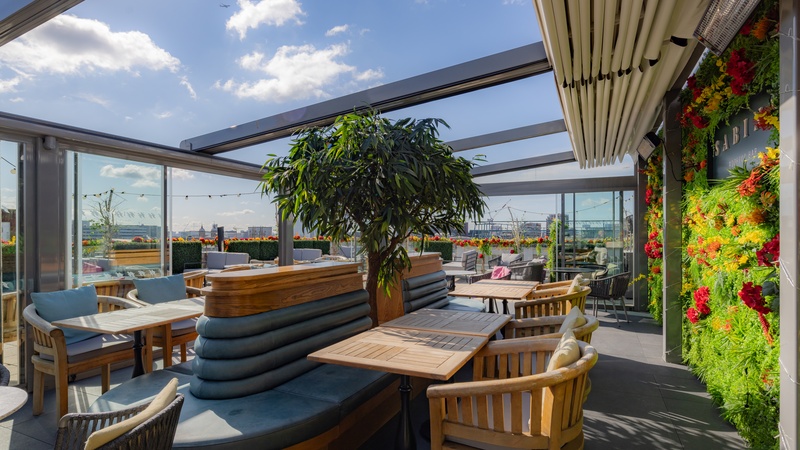 Sabine Rooftop Bar | London's Secret Garden With Views Of St Paul's