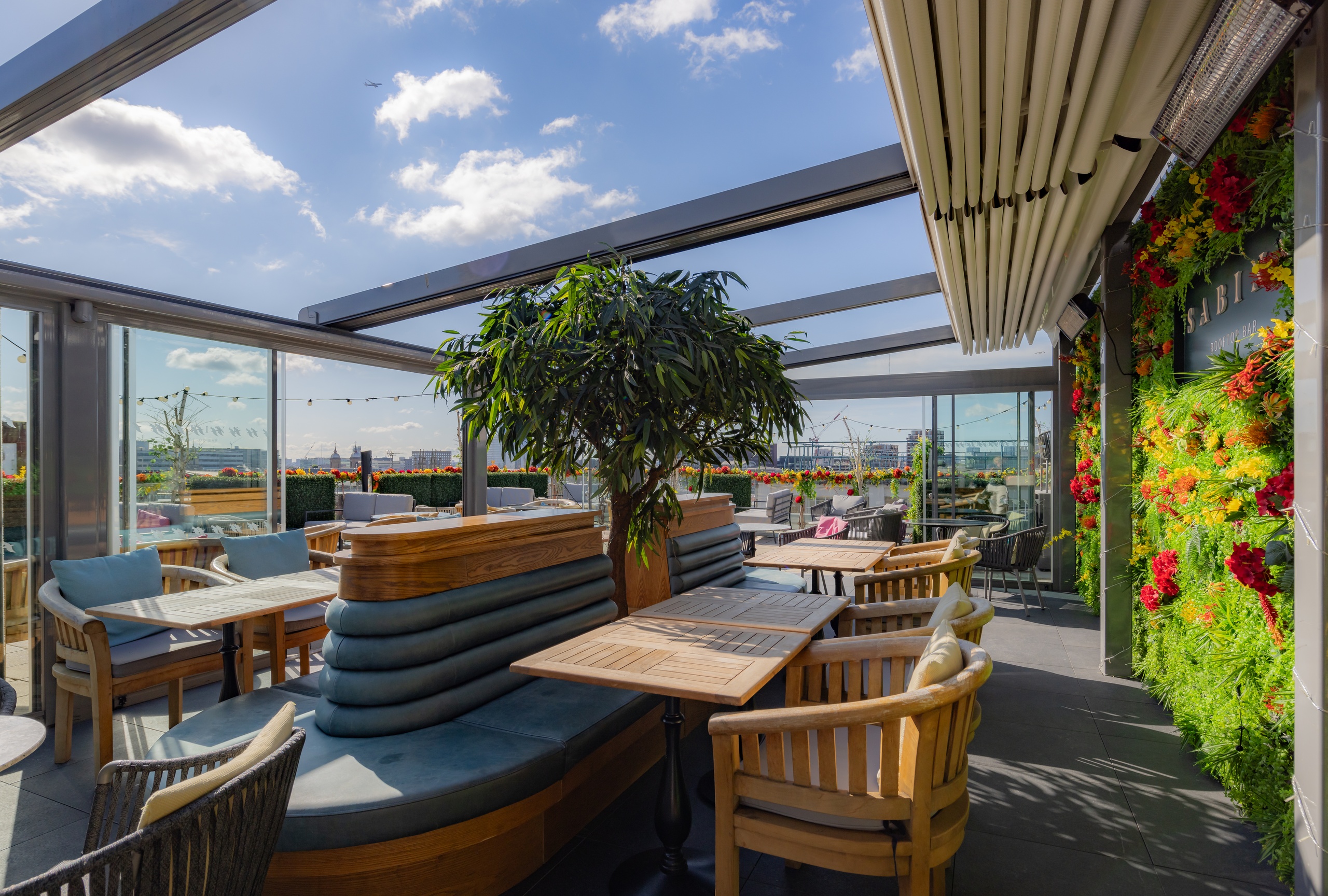 Sabine Rooftop Bar | London's Secret Garden With Views Of St Paul's