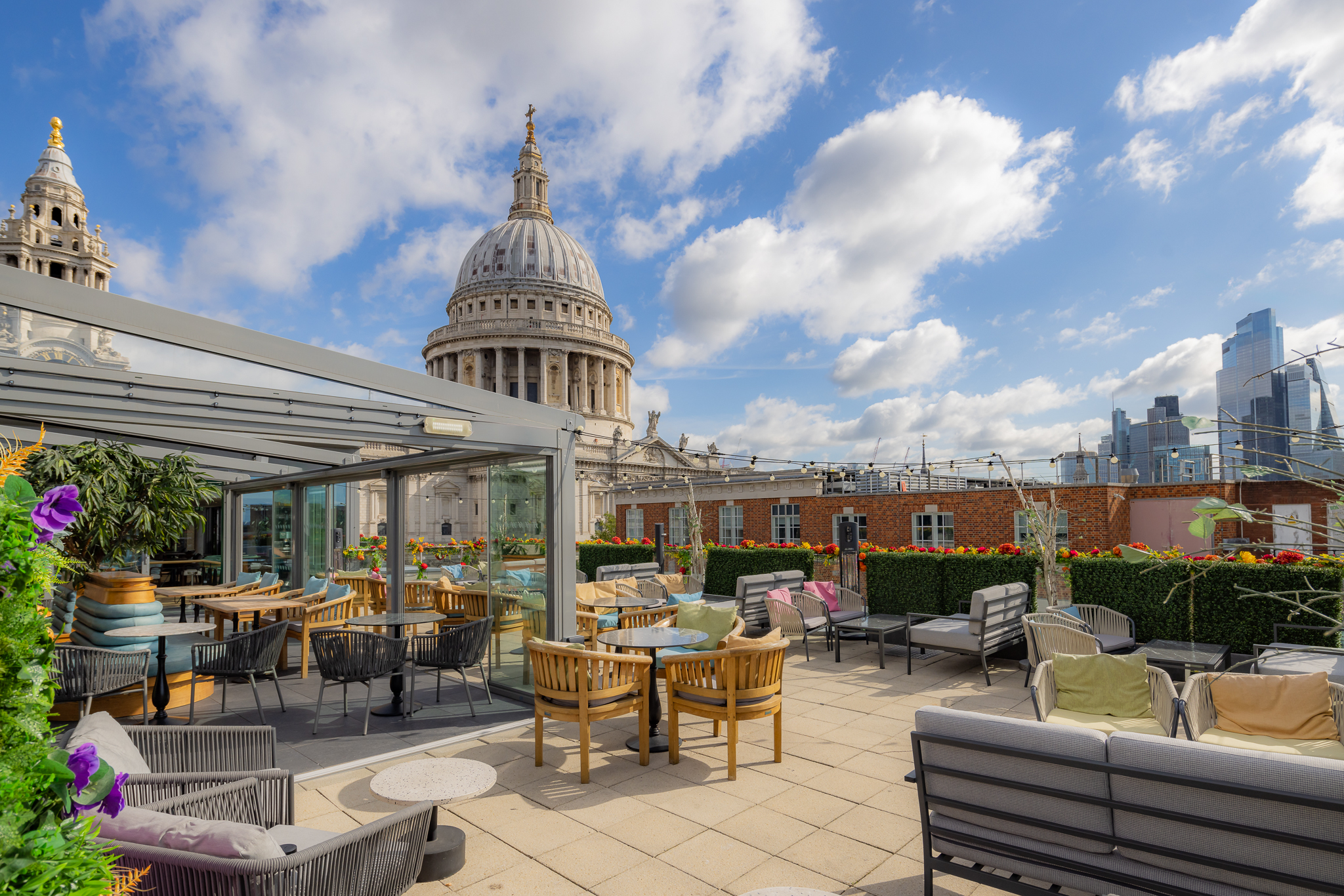 Sabine Rooftop Bar | A Secret Garden Oasis Overlooking St. Paul's